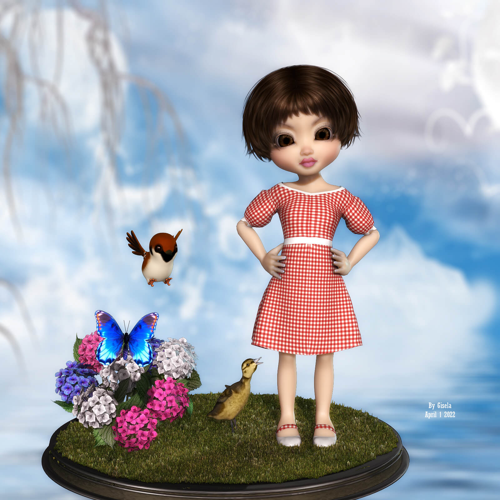 Kiki 3D Render | RenderHub Gallery