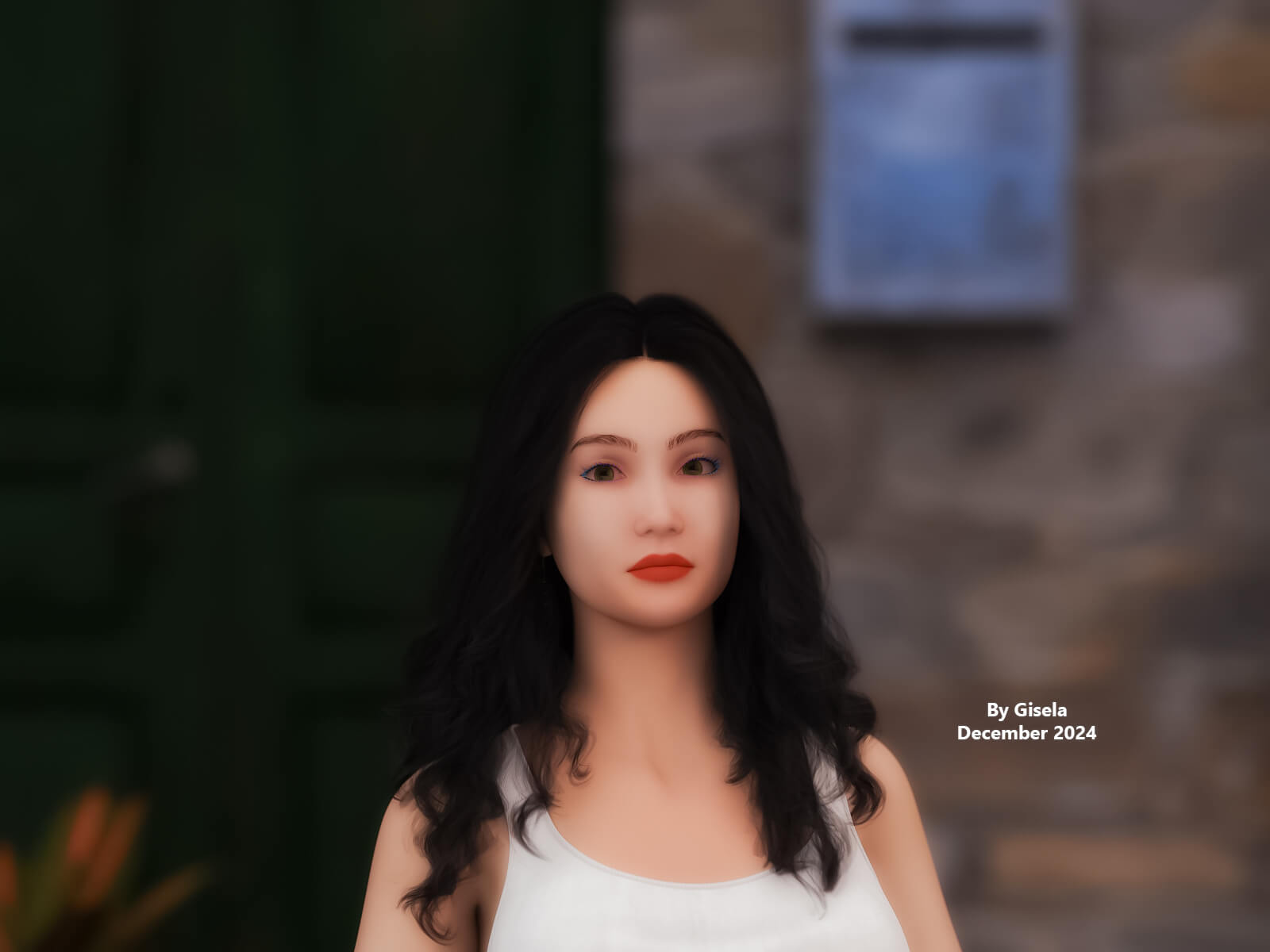 La Femme 2b 3D Render, Digital Art by Gise