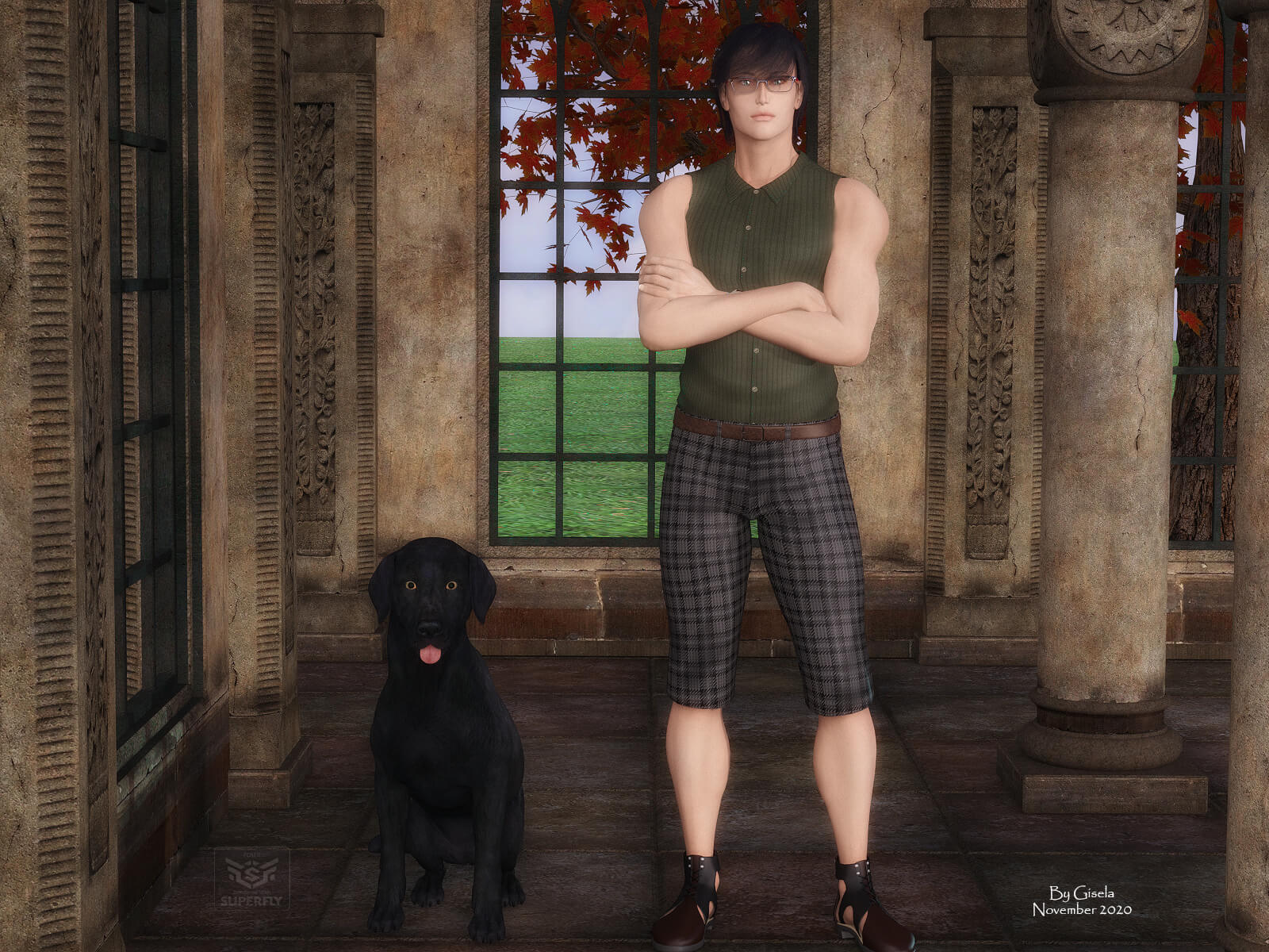 Michael 3 3D Render, Digital Art by Gise