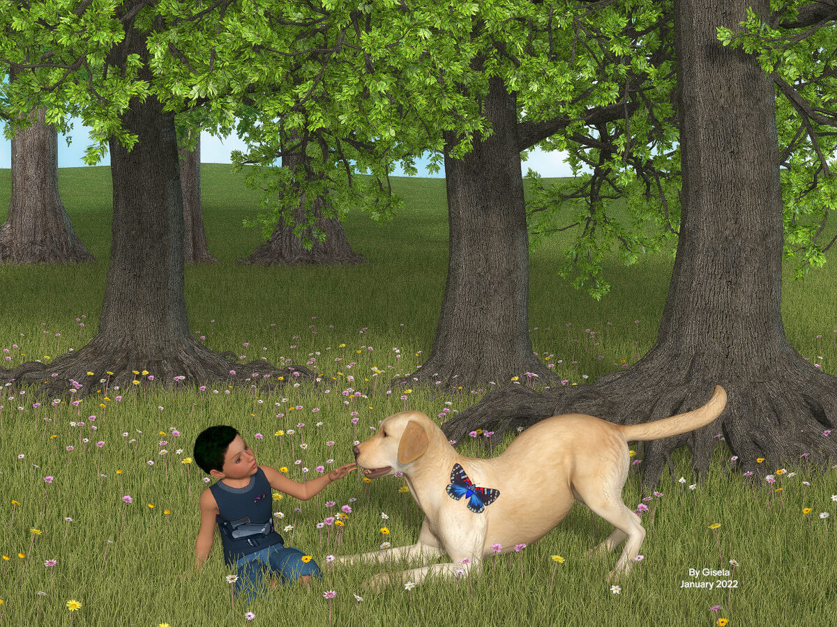 My Buddy 3D Render, Digital Art by Gise