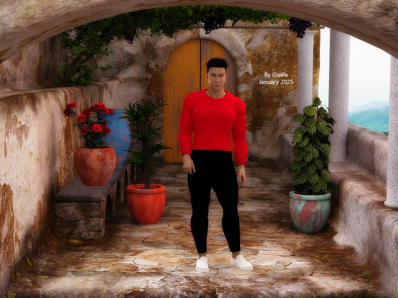Nice Place 6 3D Render, Digital Art by Gise