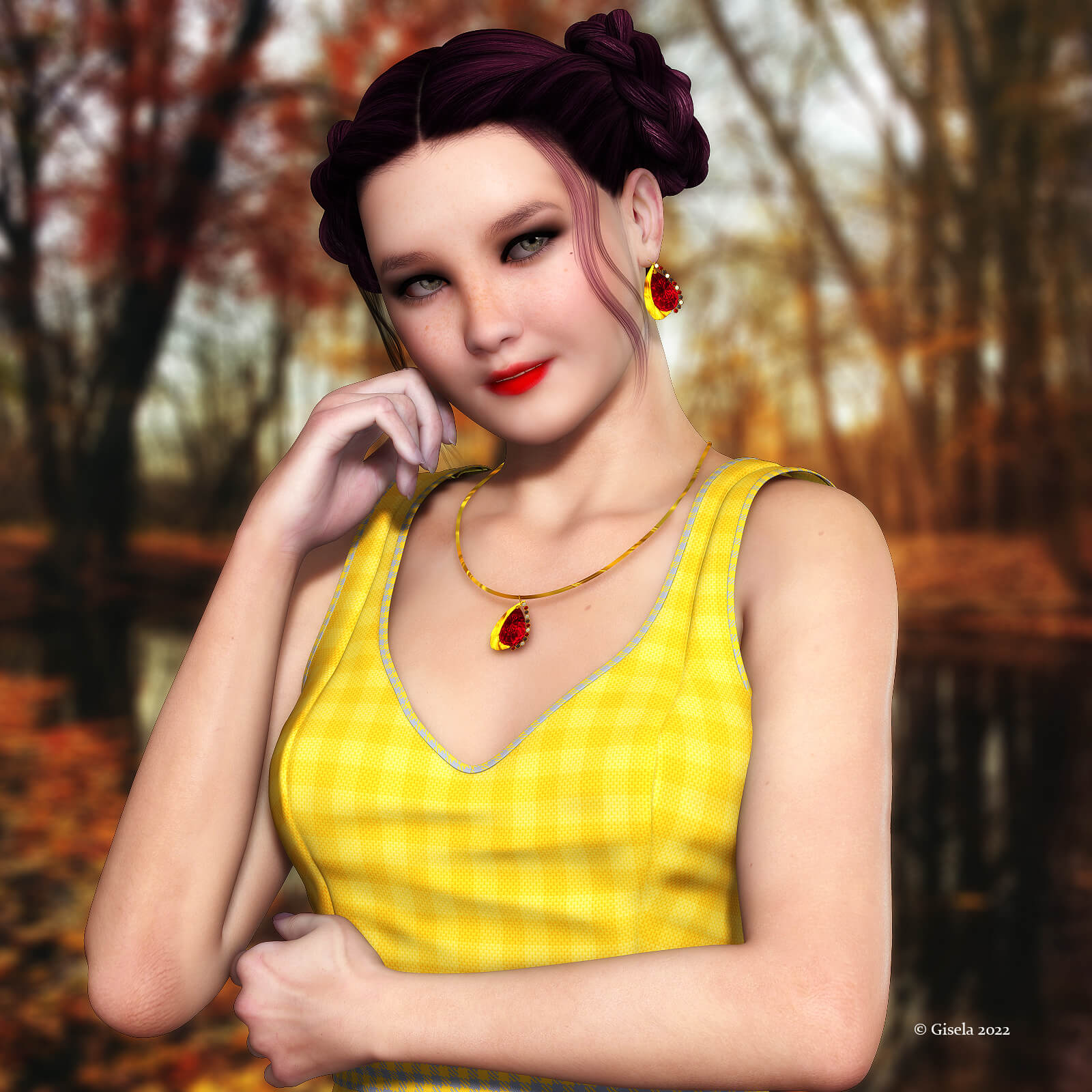 Some Textures 3D Render, Digital Art by Gise