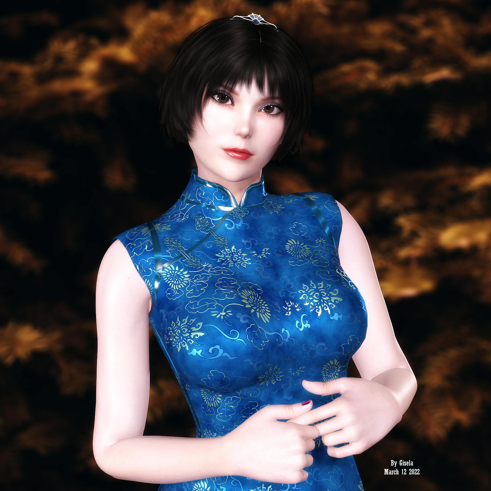 Sora 3D Render, Digital Art by Gise