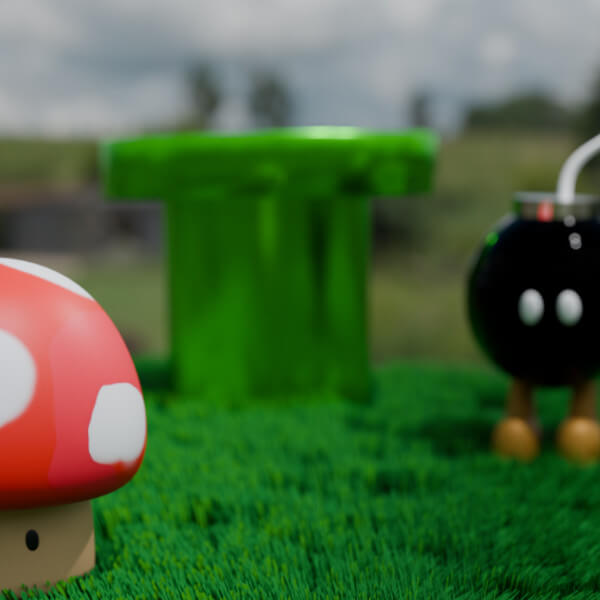 3D Art Gallery by Gise at RenderHub