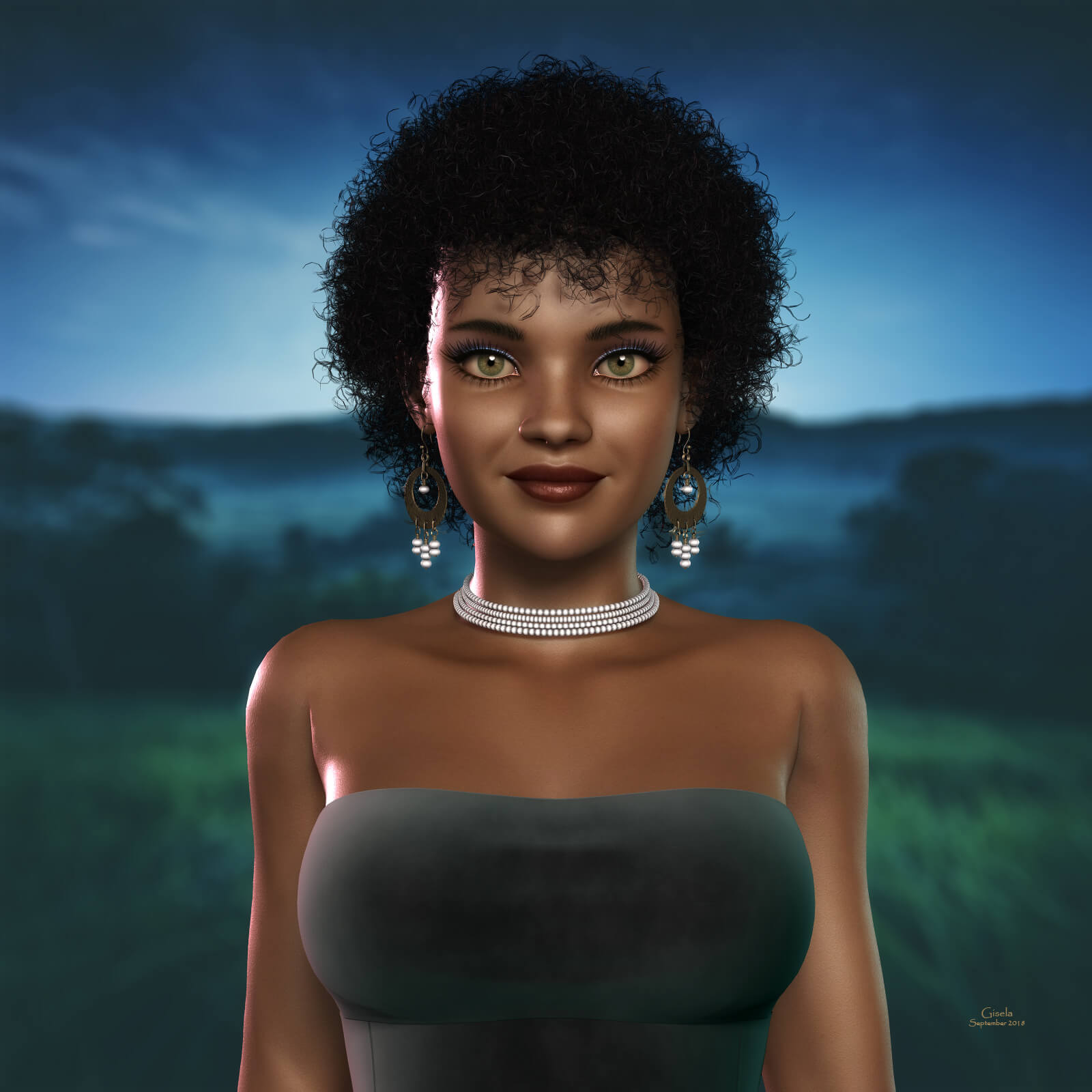 Swilly 3D Render, Digital Art by Gise