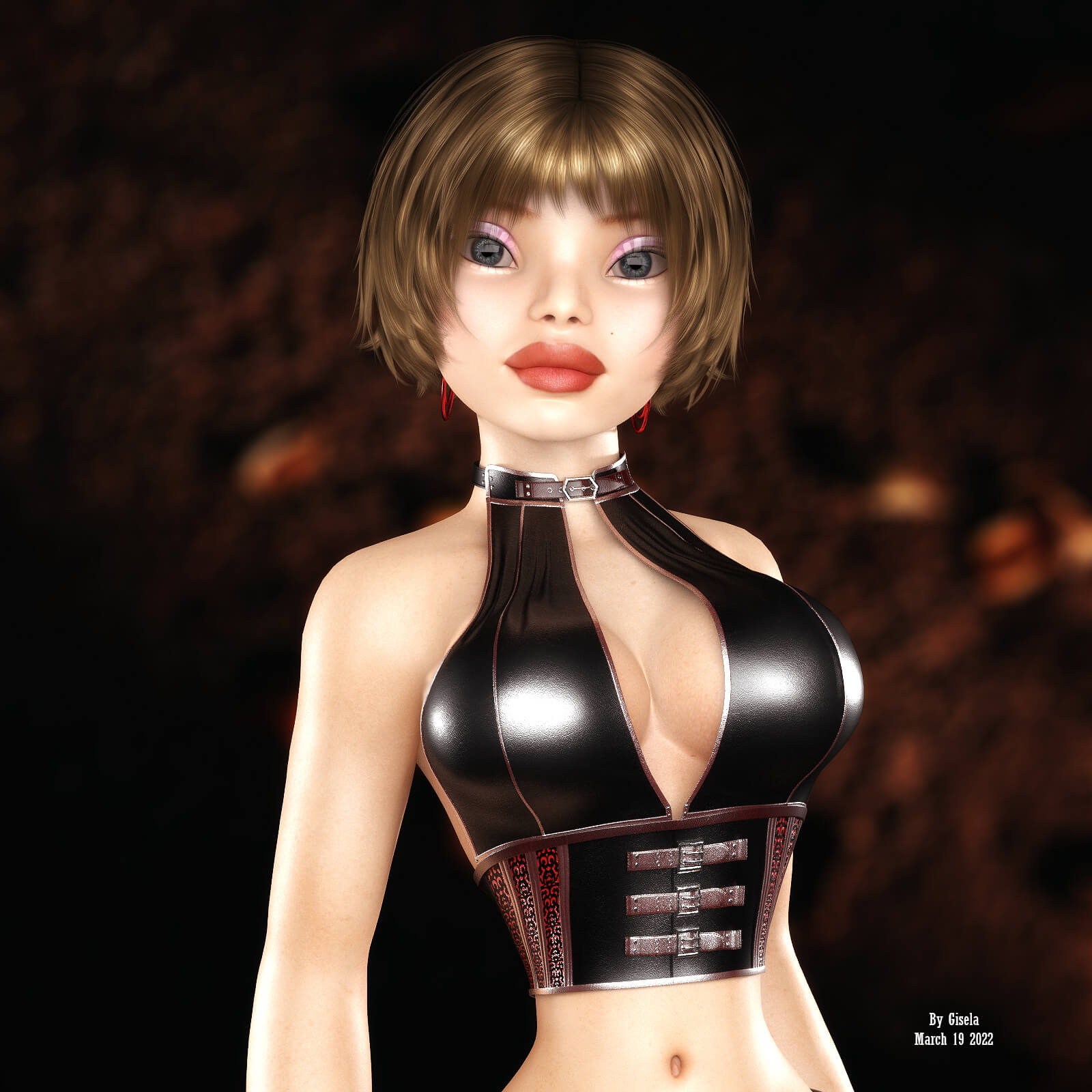 The Girl 4 3D Render | RenderHub Gallery