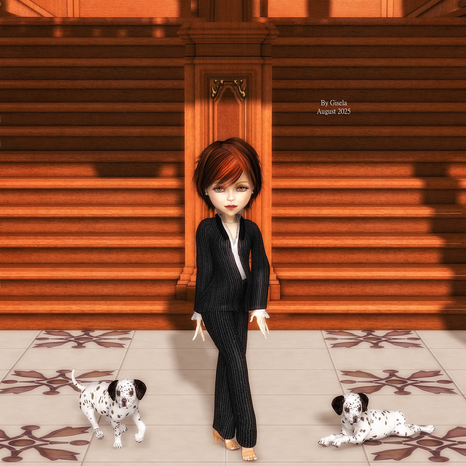 Tilly 3D Render, Digital Art by Gise