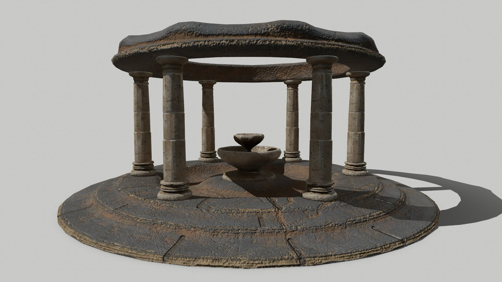 Altar Set - 3D Model by Gizem Dilara Tek