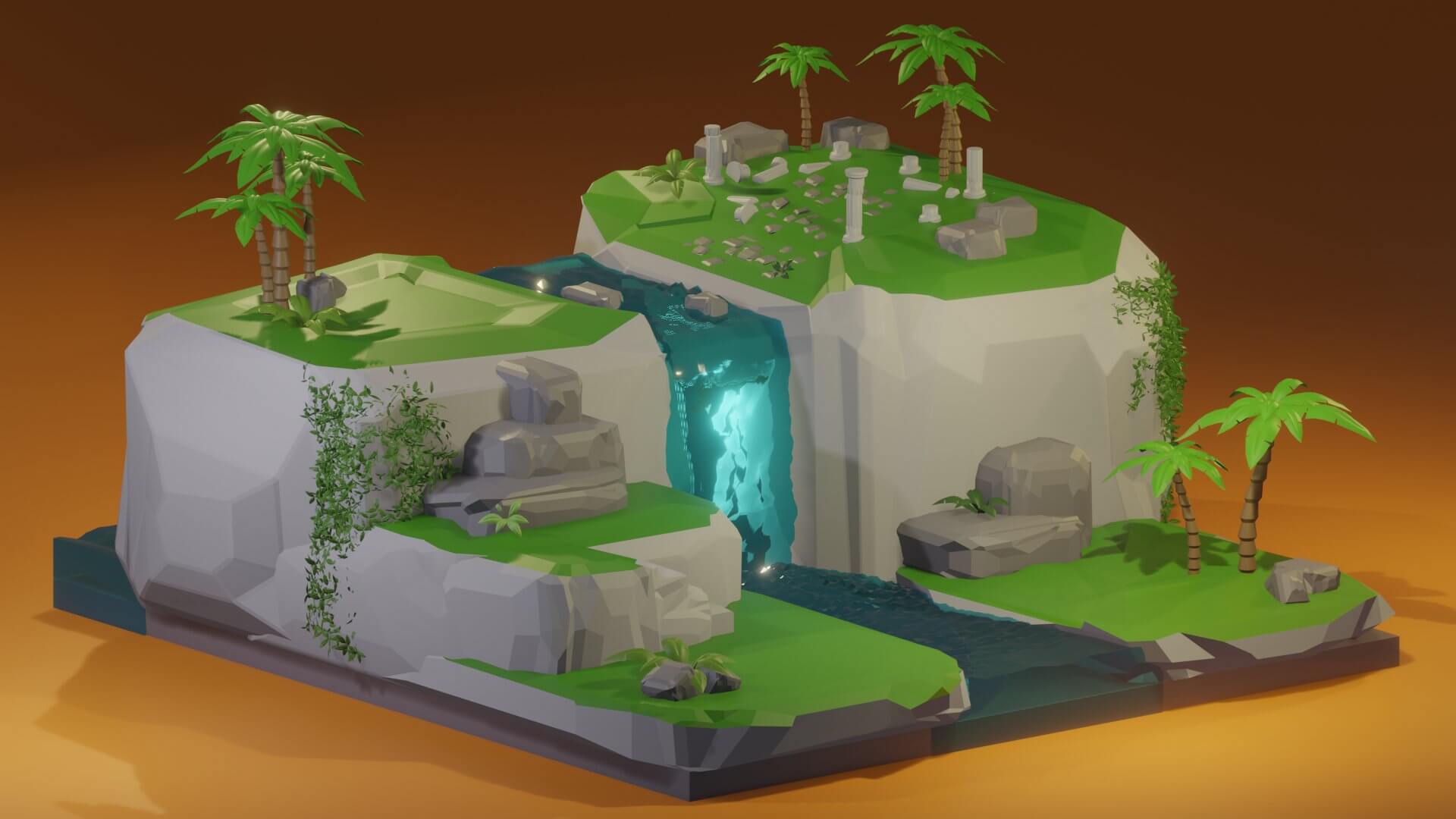 Ancient City - 3D Model by Gizem Dilara Tek