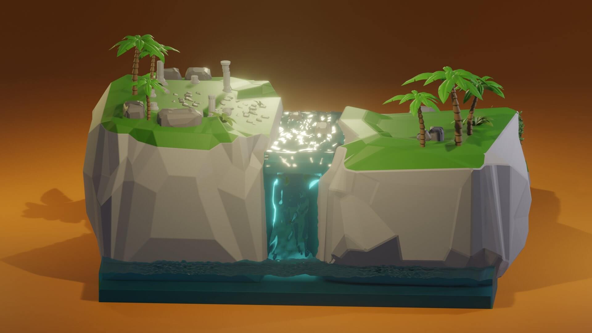 Ancient City - 3D Model by Gizem Dilara Tek