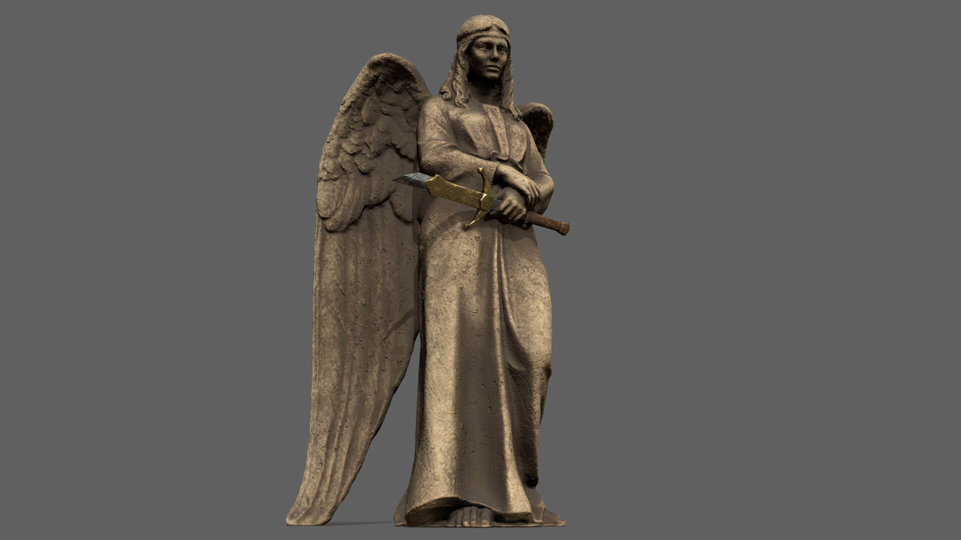 Angel - 3D Model by Gizem Dilara Tek