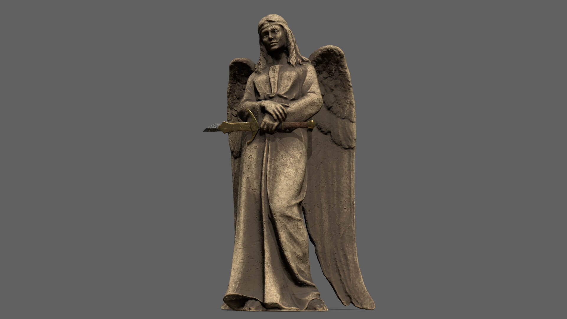 Angel - 3D Model by Gizem Dilara Tek