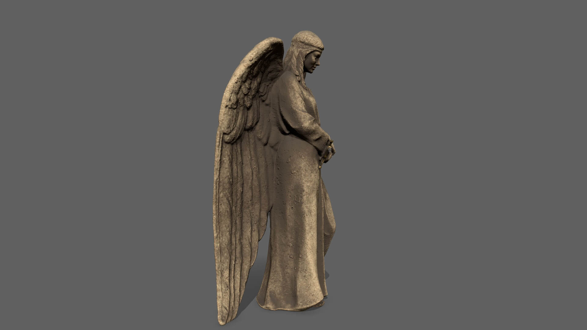 Angel - 3D Model by Gizem Dilara Tek