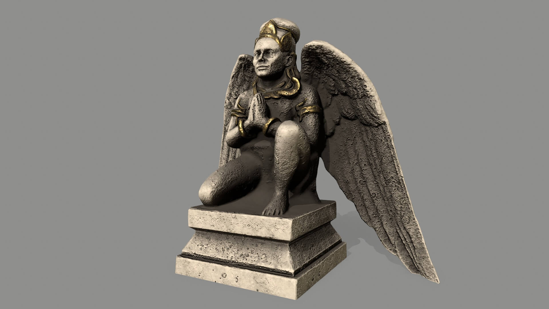 Angel - 3D Model by Gizem Dilara Tek