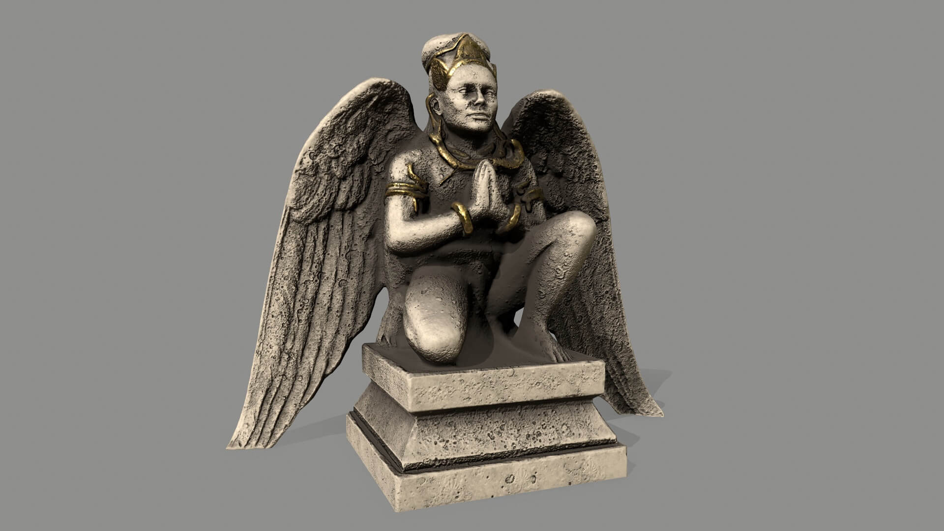 Angel - 3D Model by Gizem Dilara Tek