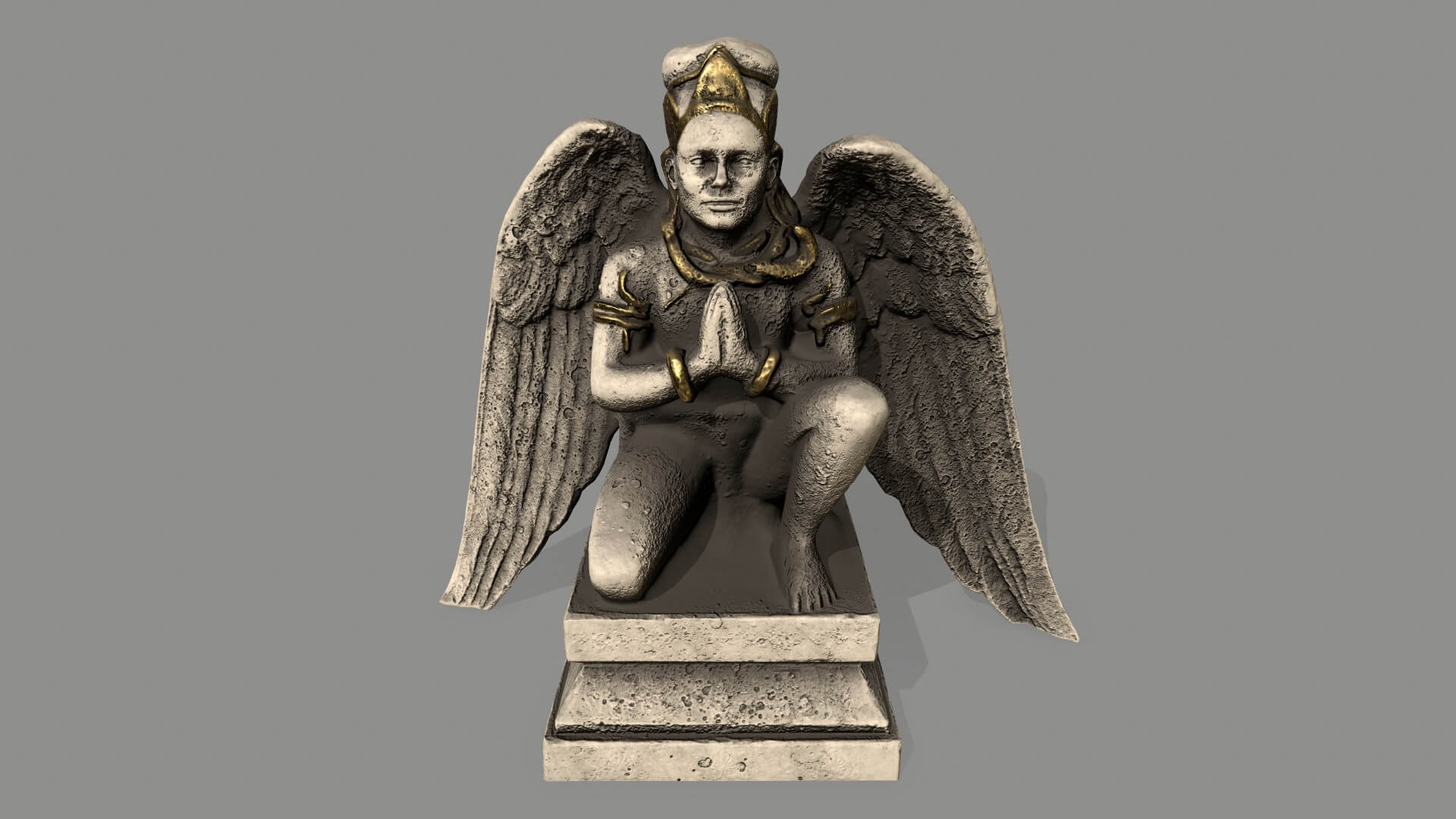 Angel - 3D Model by Gizem Dilara Tek