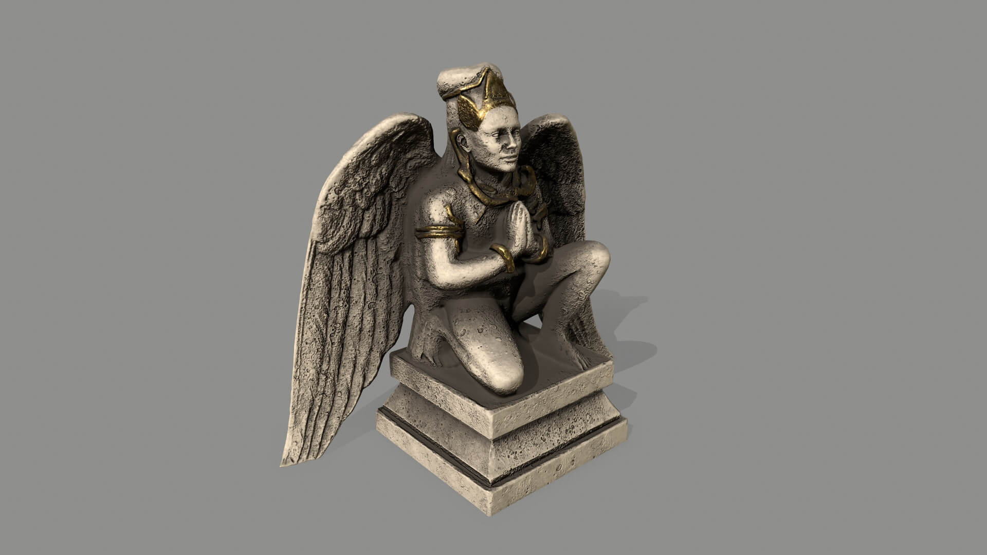 Angel - 3D Model by Gizem Dilara Tek