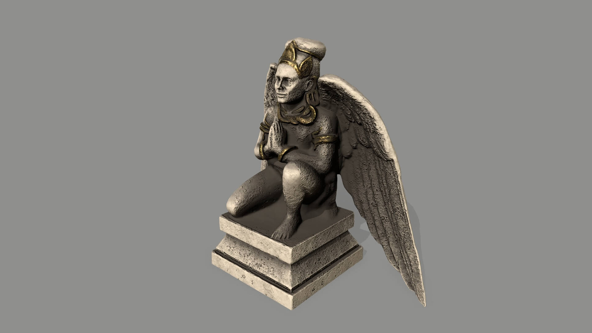 Angel - 3D Model by Gizem Dilara Tek