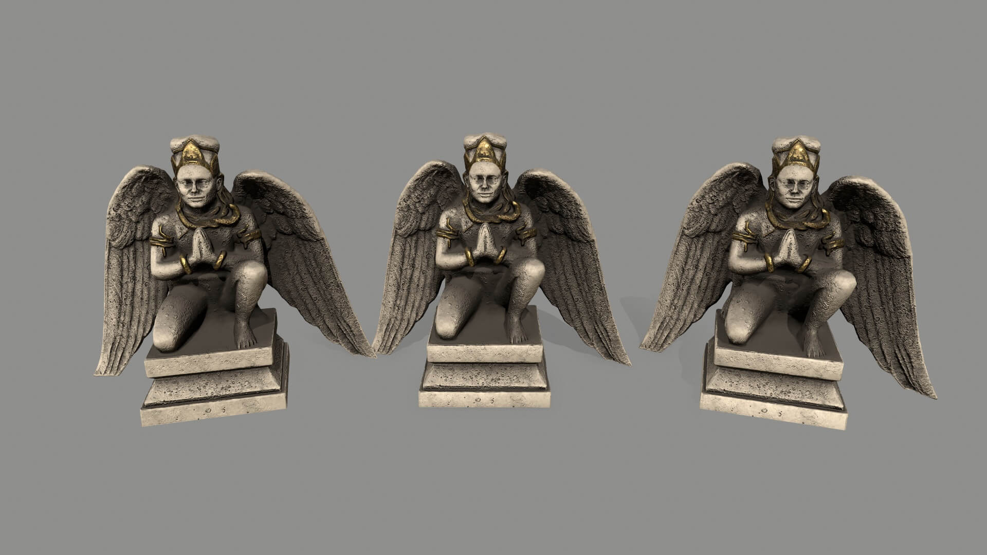 Angel - 3D Model by Gizem Dilara Tek