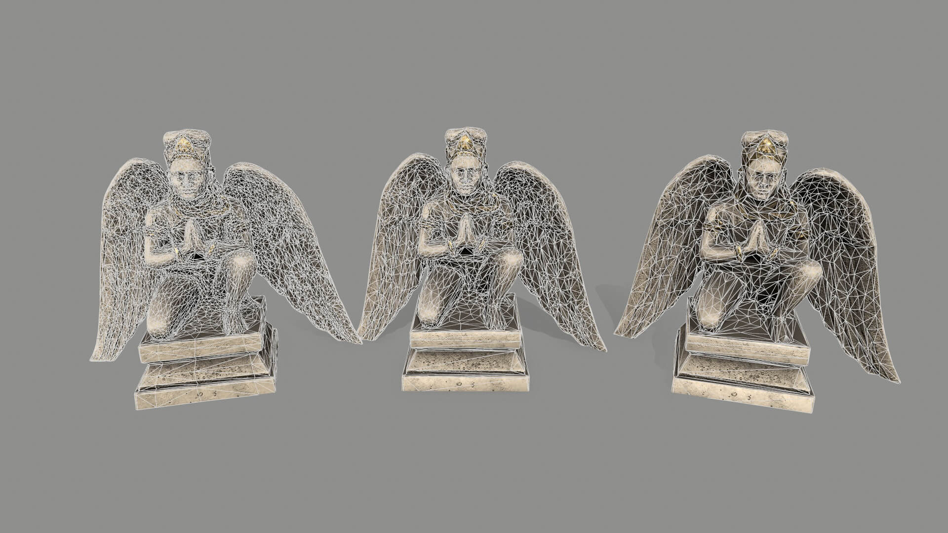 Angel - 3D Model by Gizem Dilara Tek