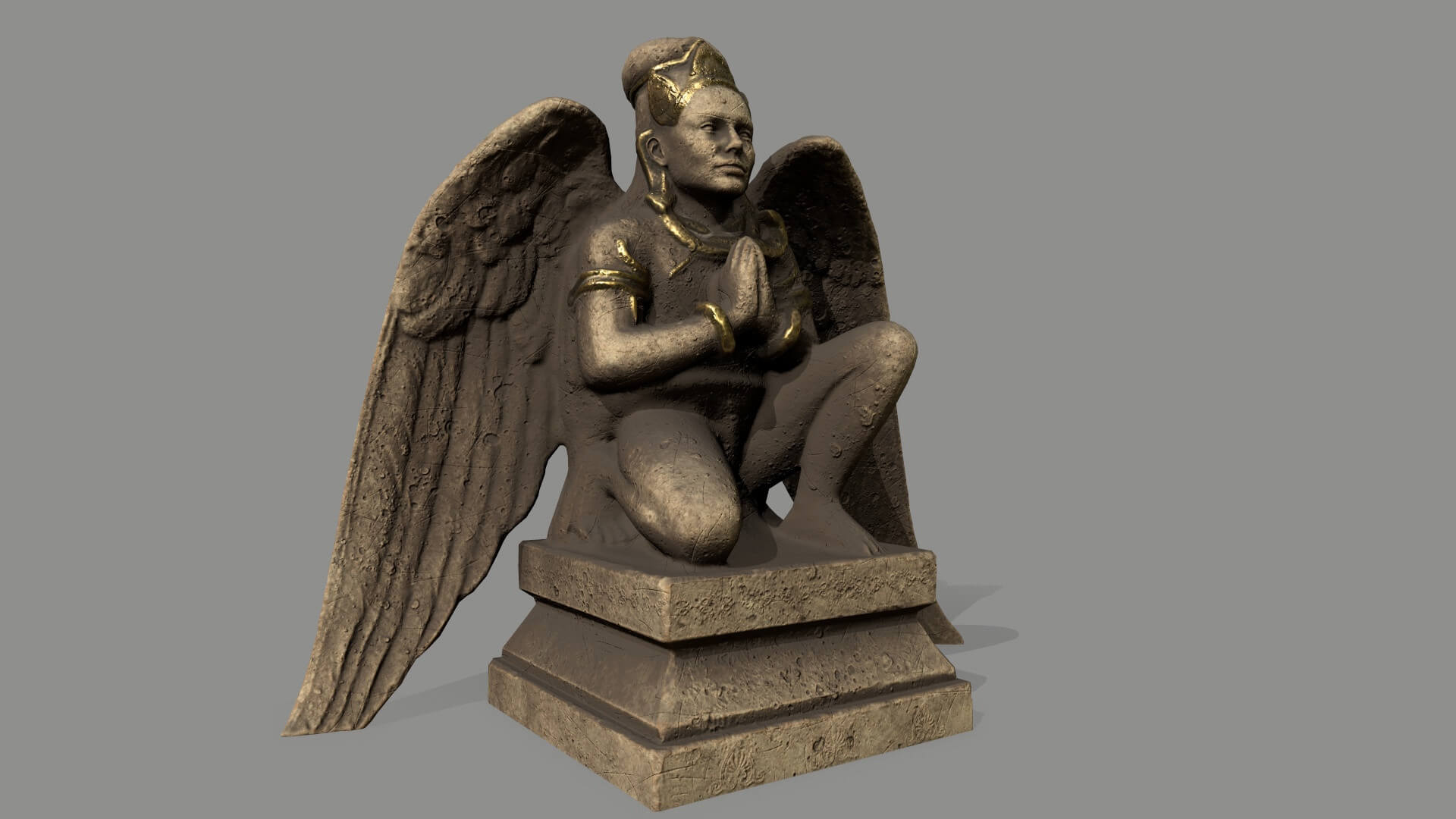 Angel - 3D Model by Gizem Dilara Tek