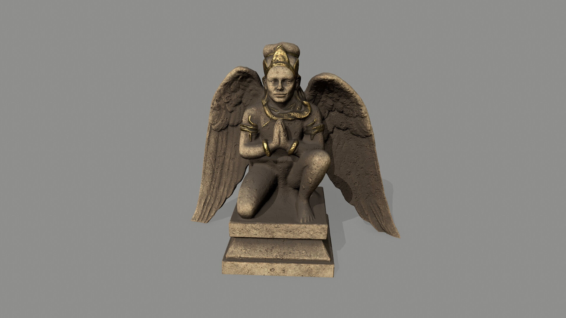 Angel - 3D Model by Gizem Dilara Tek