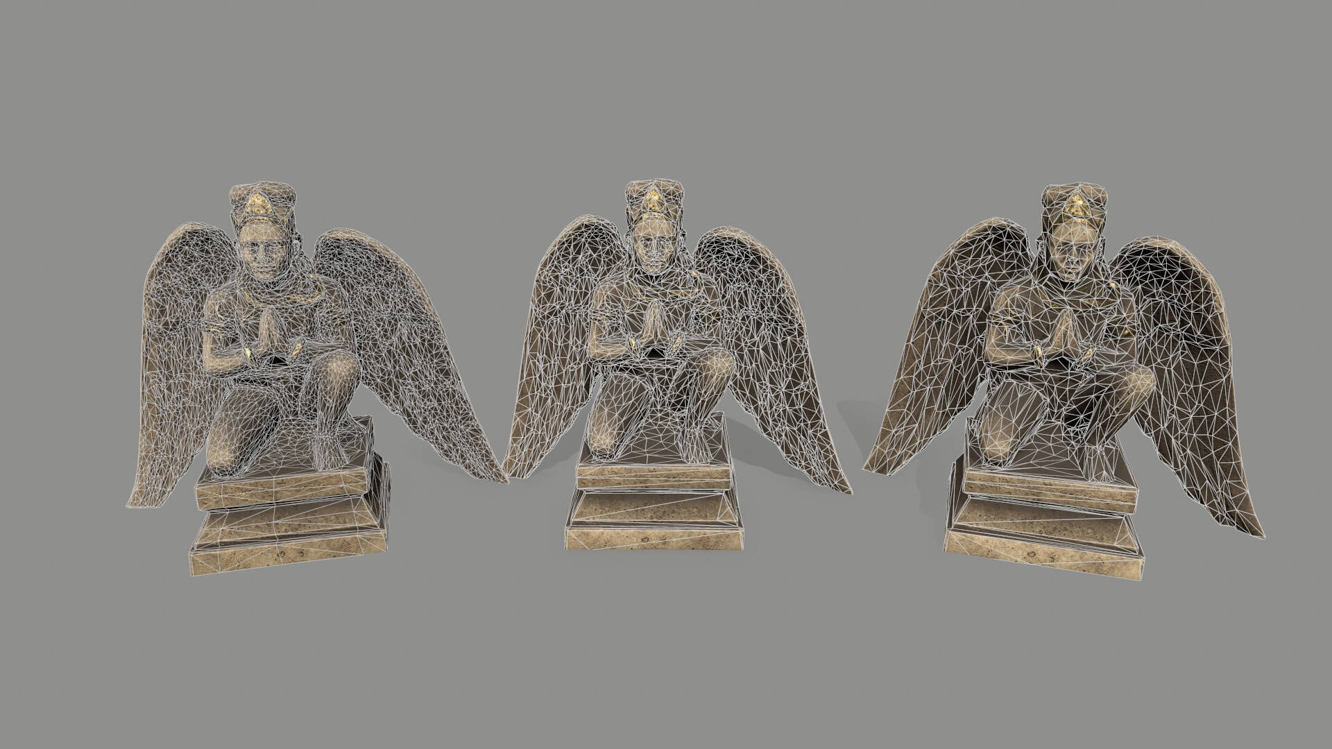 Angel - 3D Model by Gizem Dilara Tek