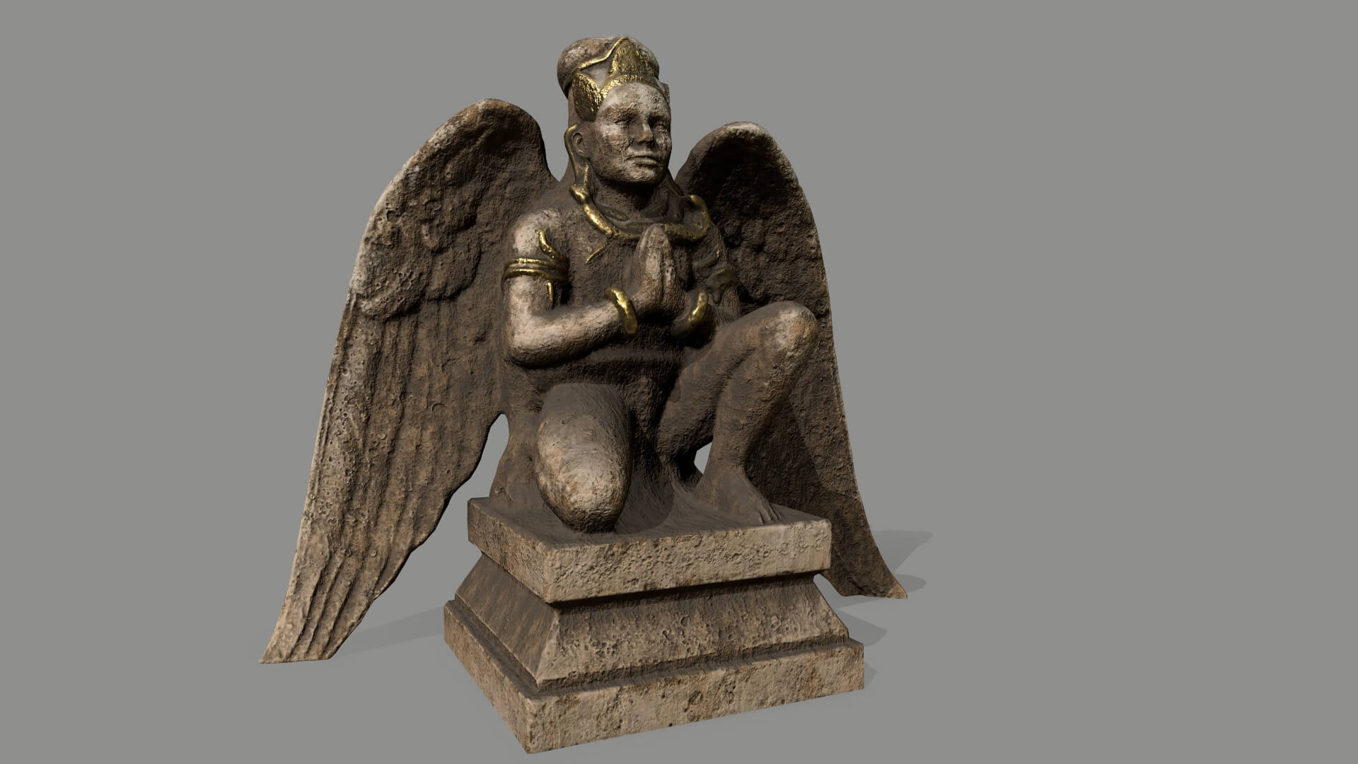 Angel - 3D Model by Gizem Dilara Tek