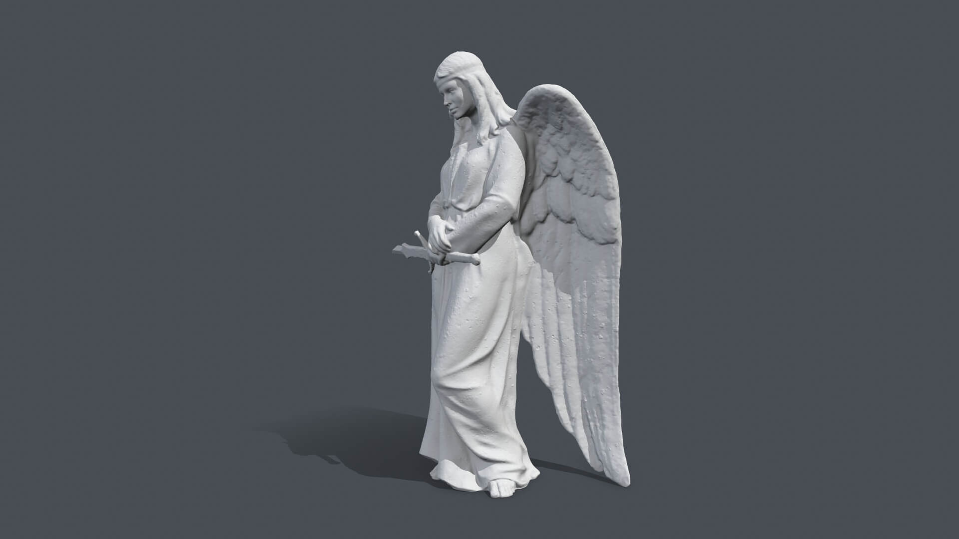 Angel - 3D Model by Gizem Dilara Tek