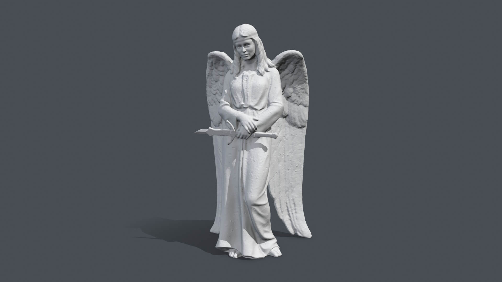 Angel - 3D Model by Gizem Dilara Tek
