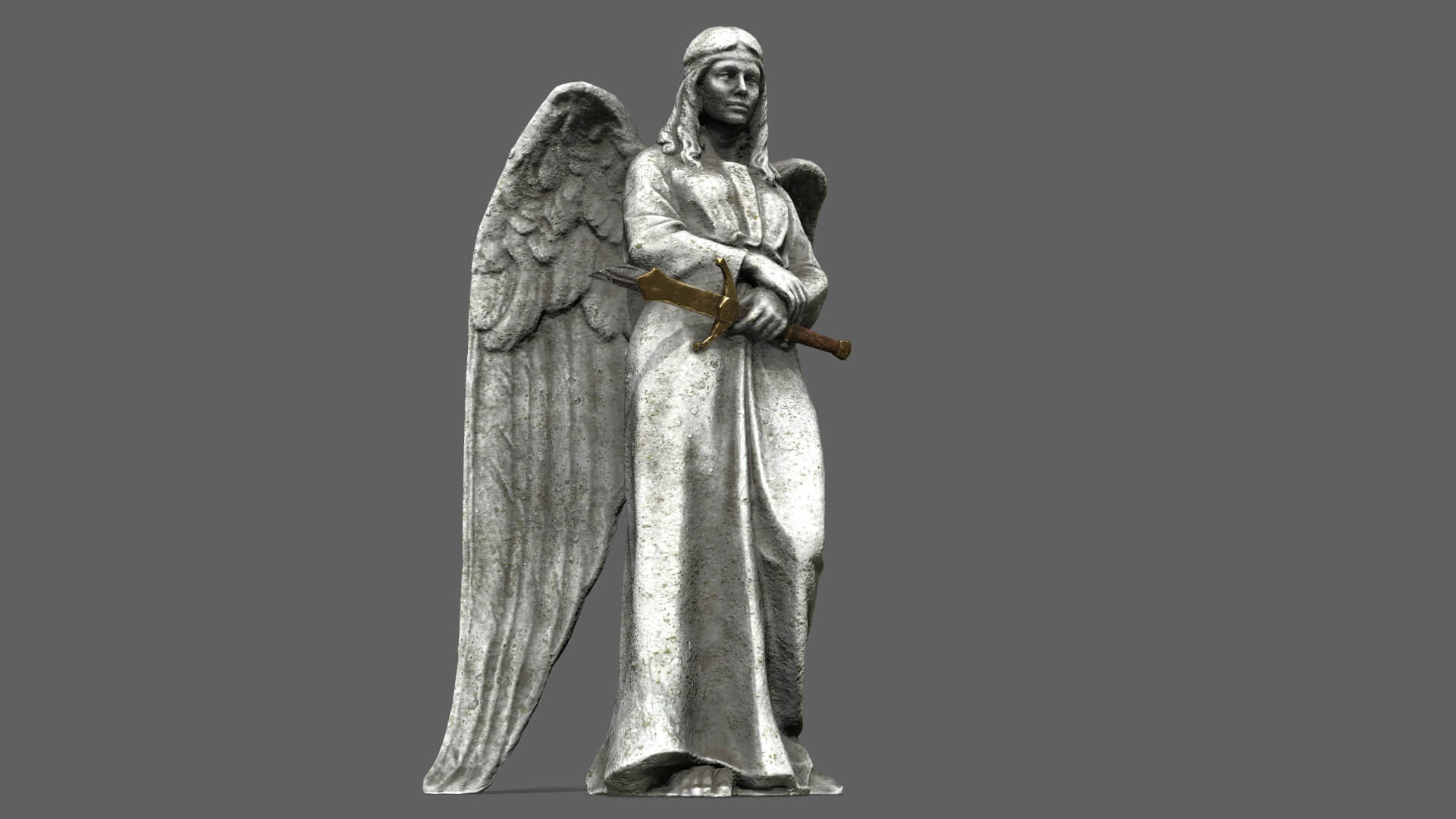 Angel - 3D Model by Gizem Dilara Tek