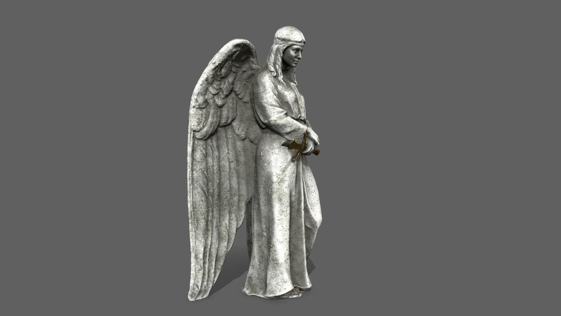Angel - 3D Model by Gizem Dilara Tek
