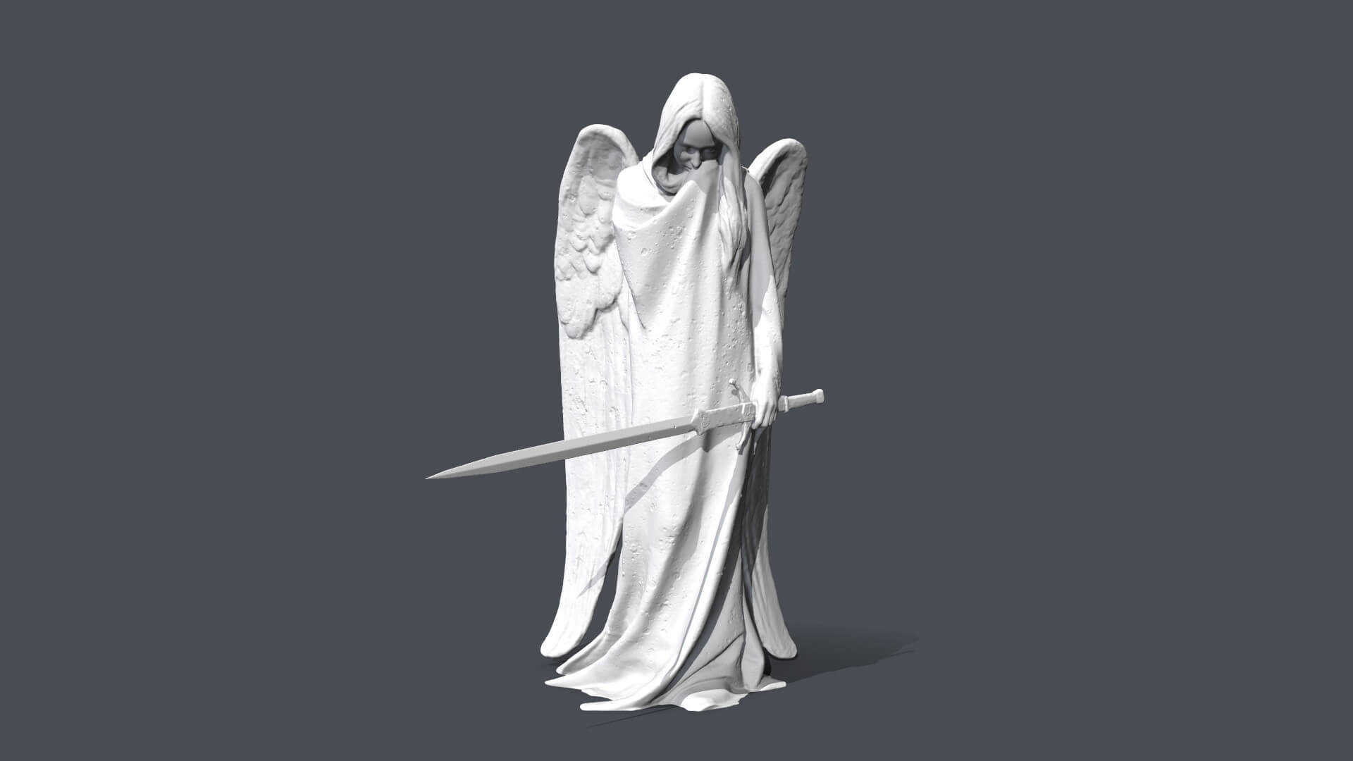 Angel - 3D Model by Gizem Dilara Tek