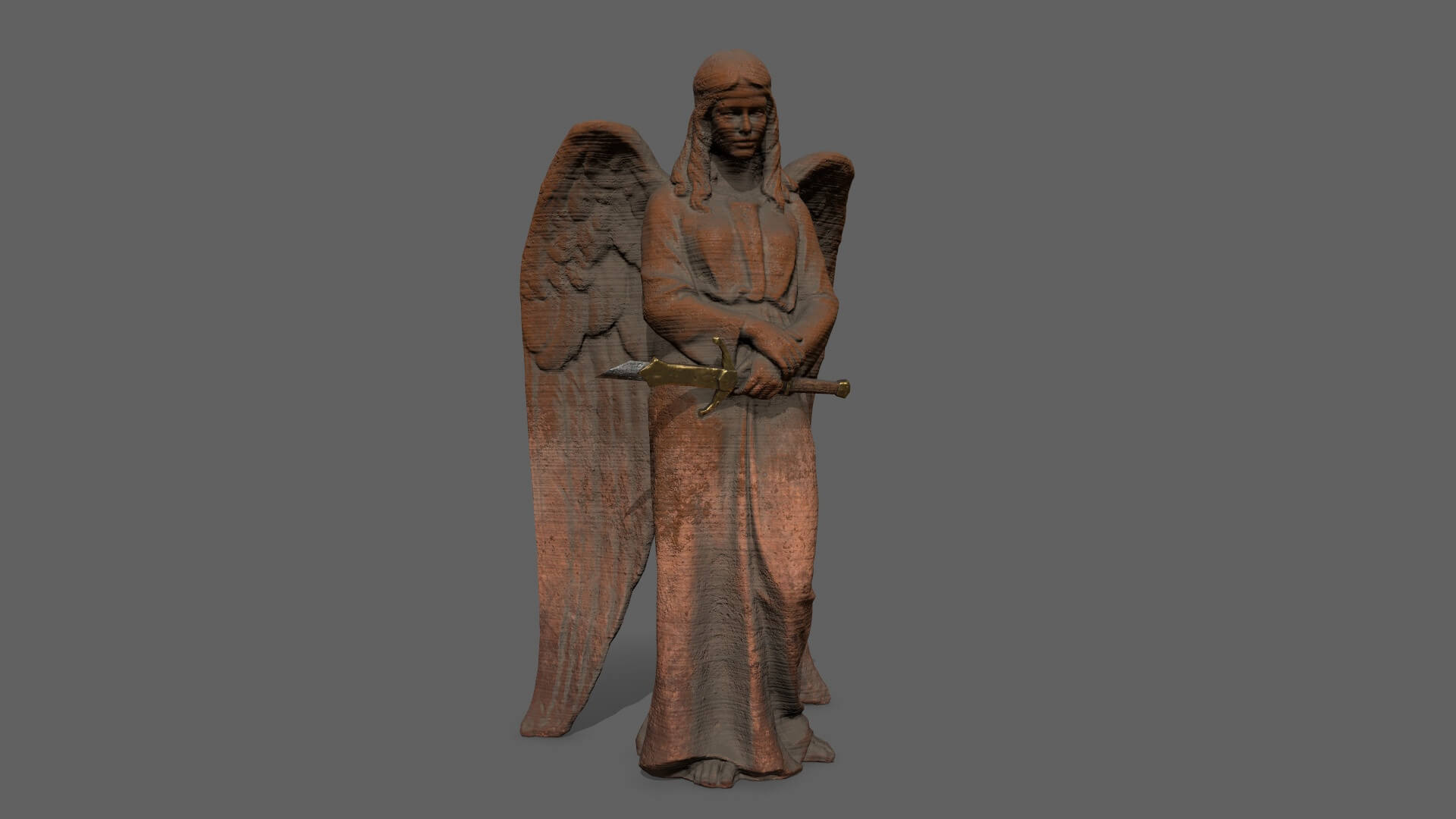 Angel - 3D Model by Gizem Dilara Tek