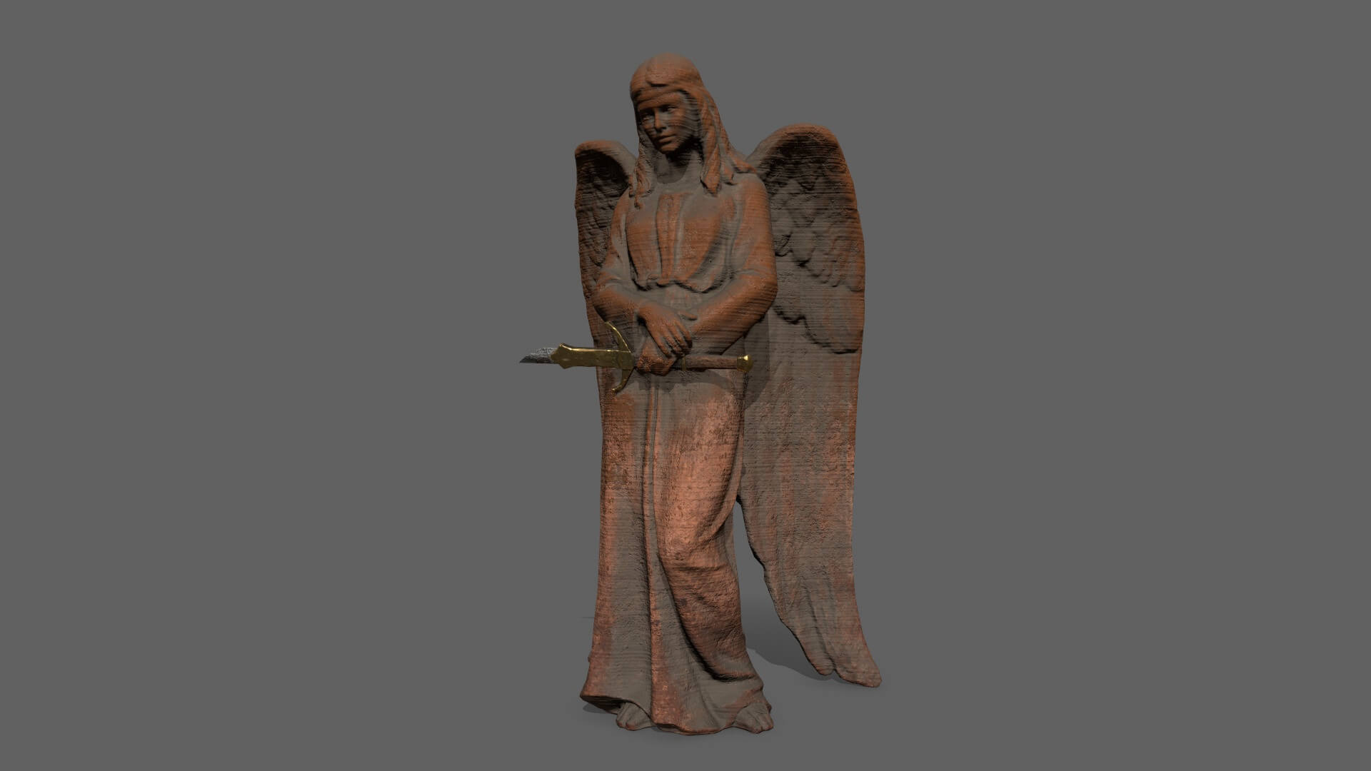 Angel - 3D Model by Gizem Dilara Tek