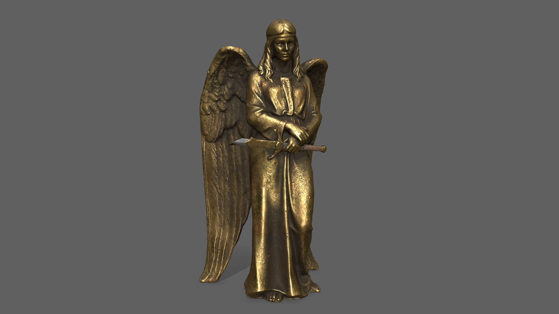 Angel - 3D Model by Gizem Dilara Tek