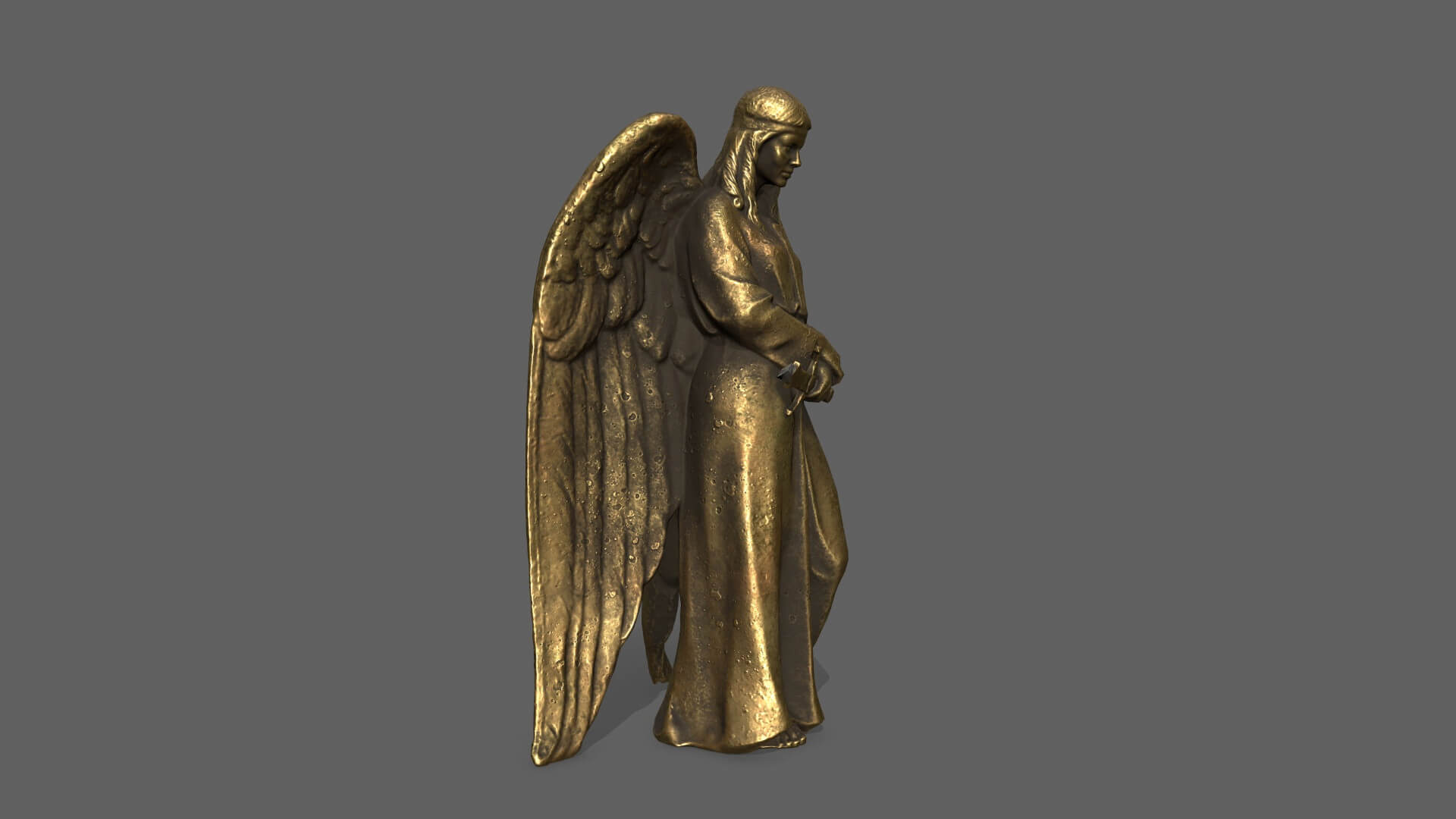 Angel - 3D Model by Gizem Dilara Tek