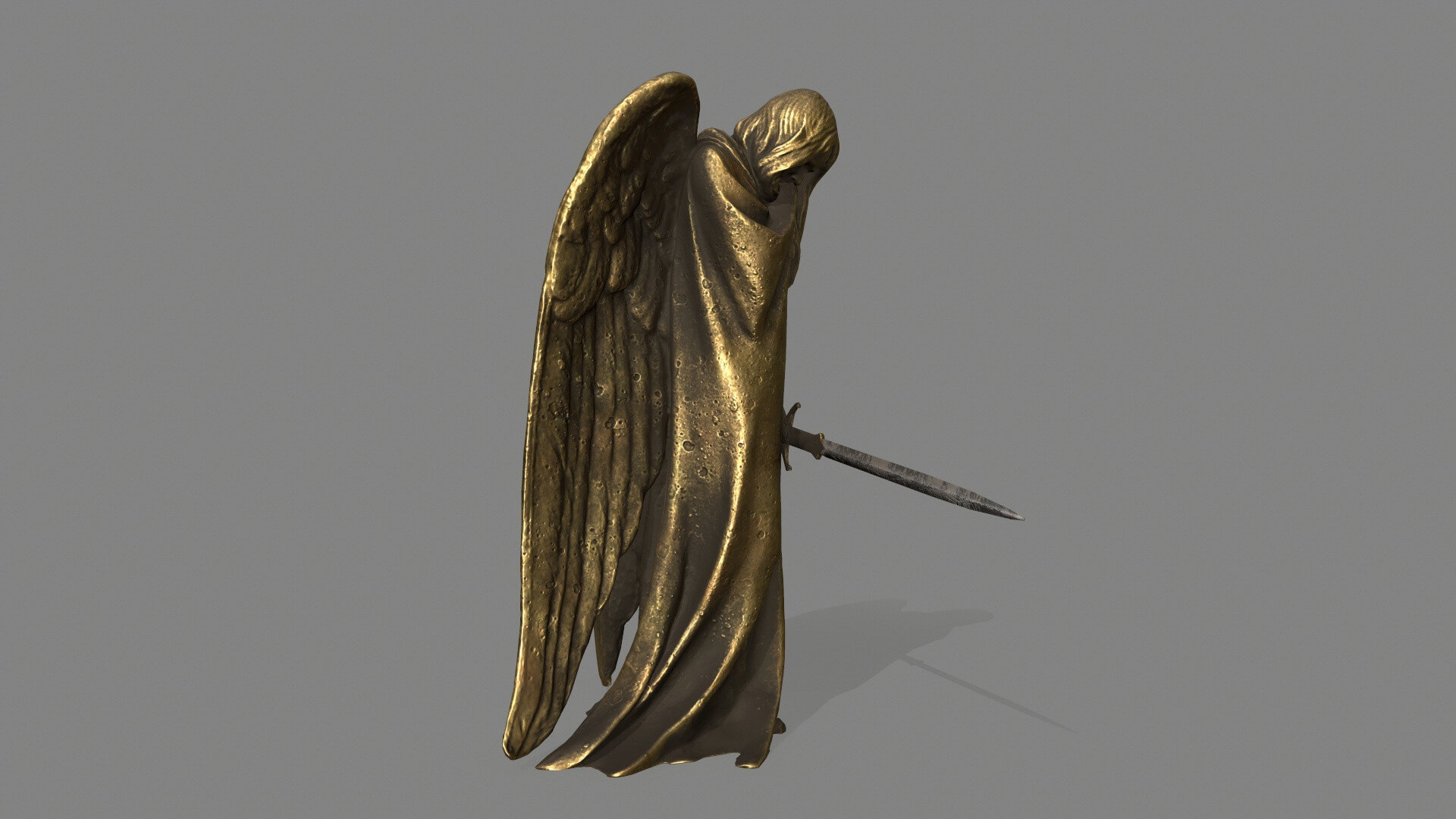 Angel - 3D Model by Gizem Dilara Tek