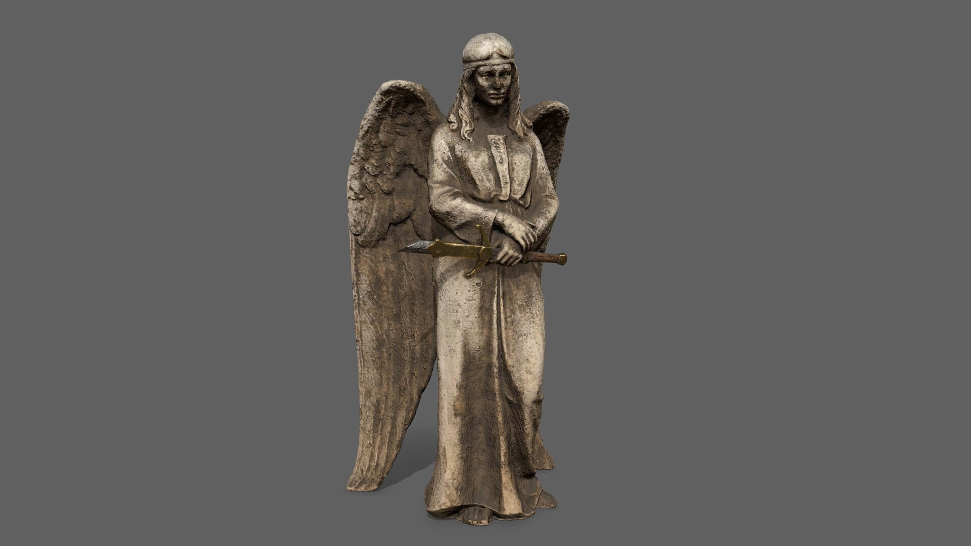 Angel - 3D Model by Gizem Dilara Tek