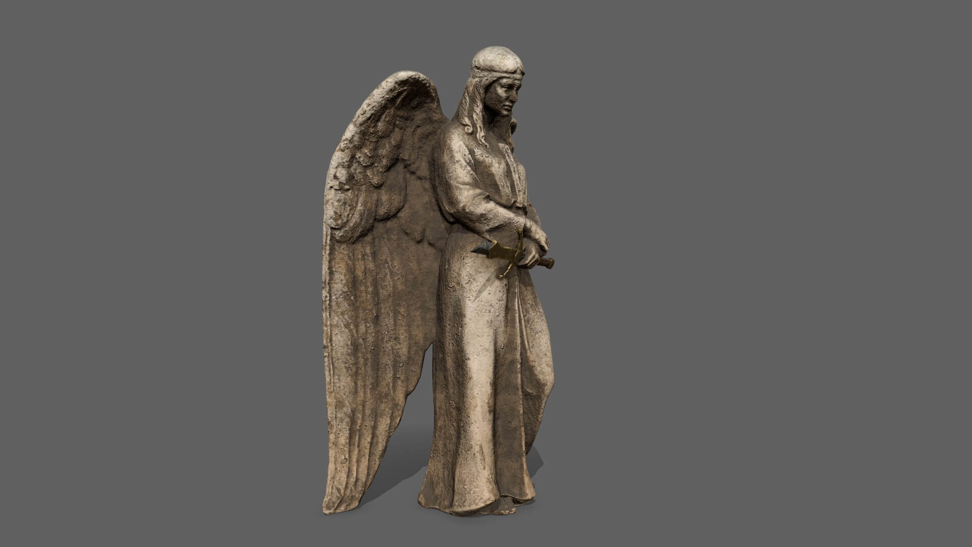Angel - 3D Model by Gizem Dilara Tek