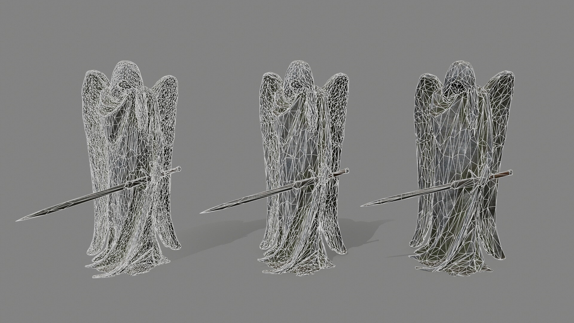 Angel 30 - 3D Model by Gizem Dilara Tek