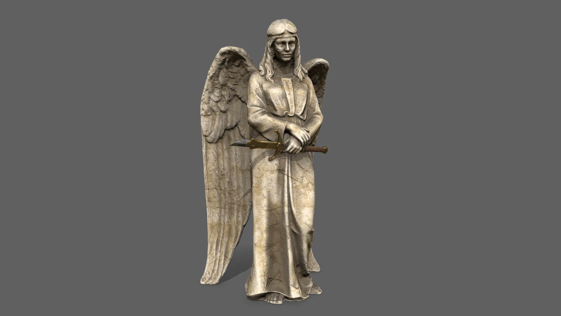 Angel - 3D Model by Gizem Dilara Tek