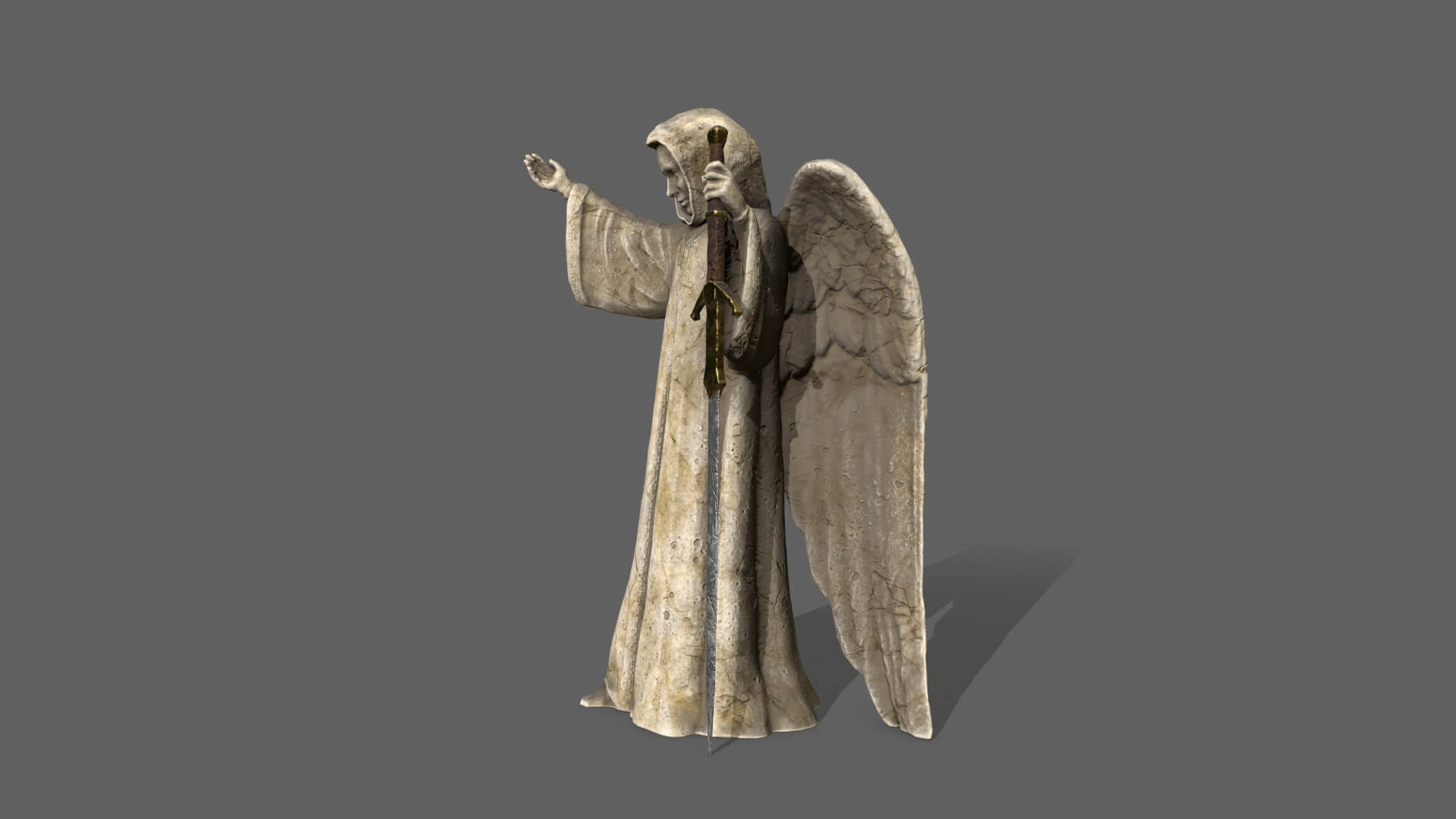 Angel - 3D Model by Gizem Dilara Tek