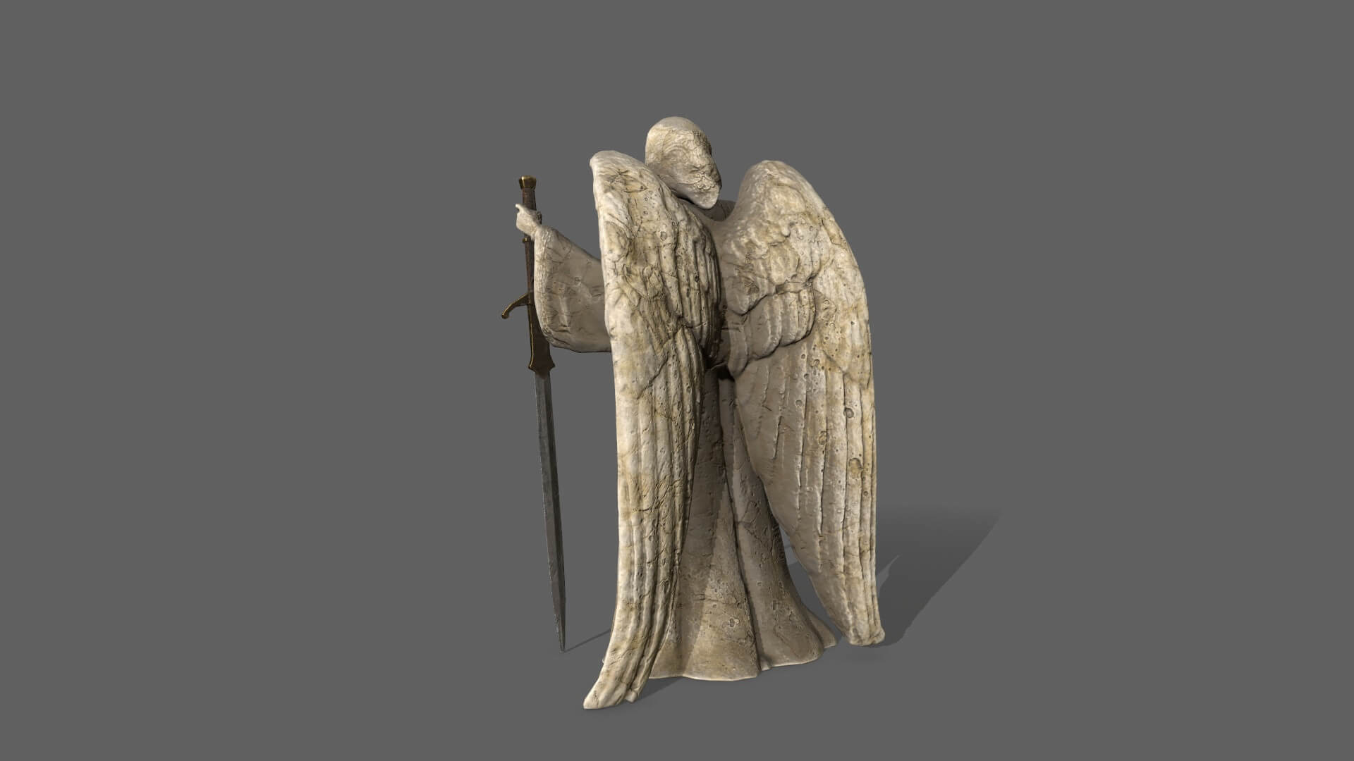 Angel - 3D Model by Gizem Dilara Tek