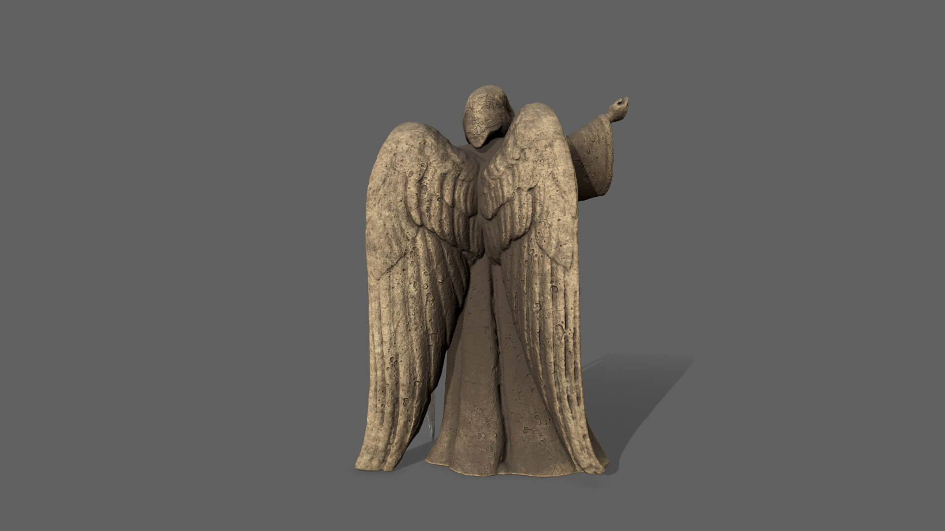 Angel - 3D Model by Gizem Dilara Tek