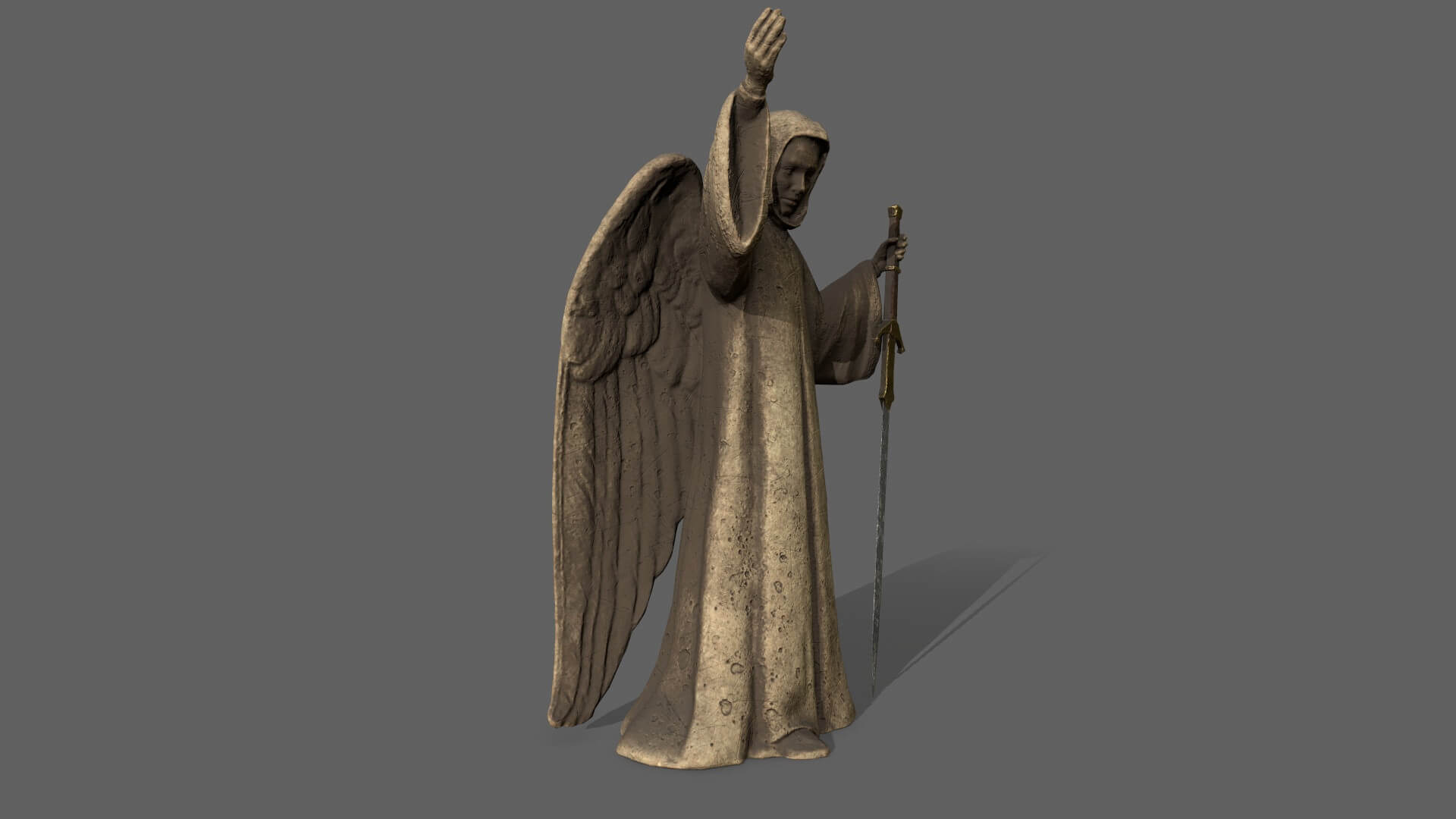 Angel - 3D Model by Gizem Dilara Tek