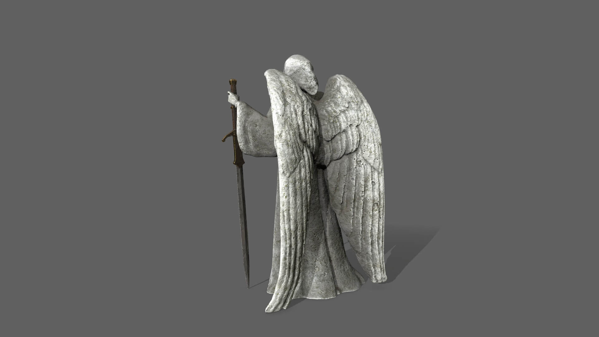 Angel - 3D Model by Gizem Dilara Tek