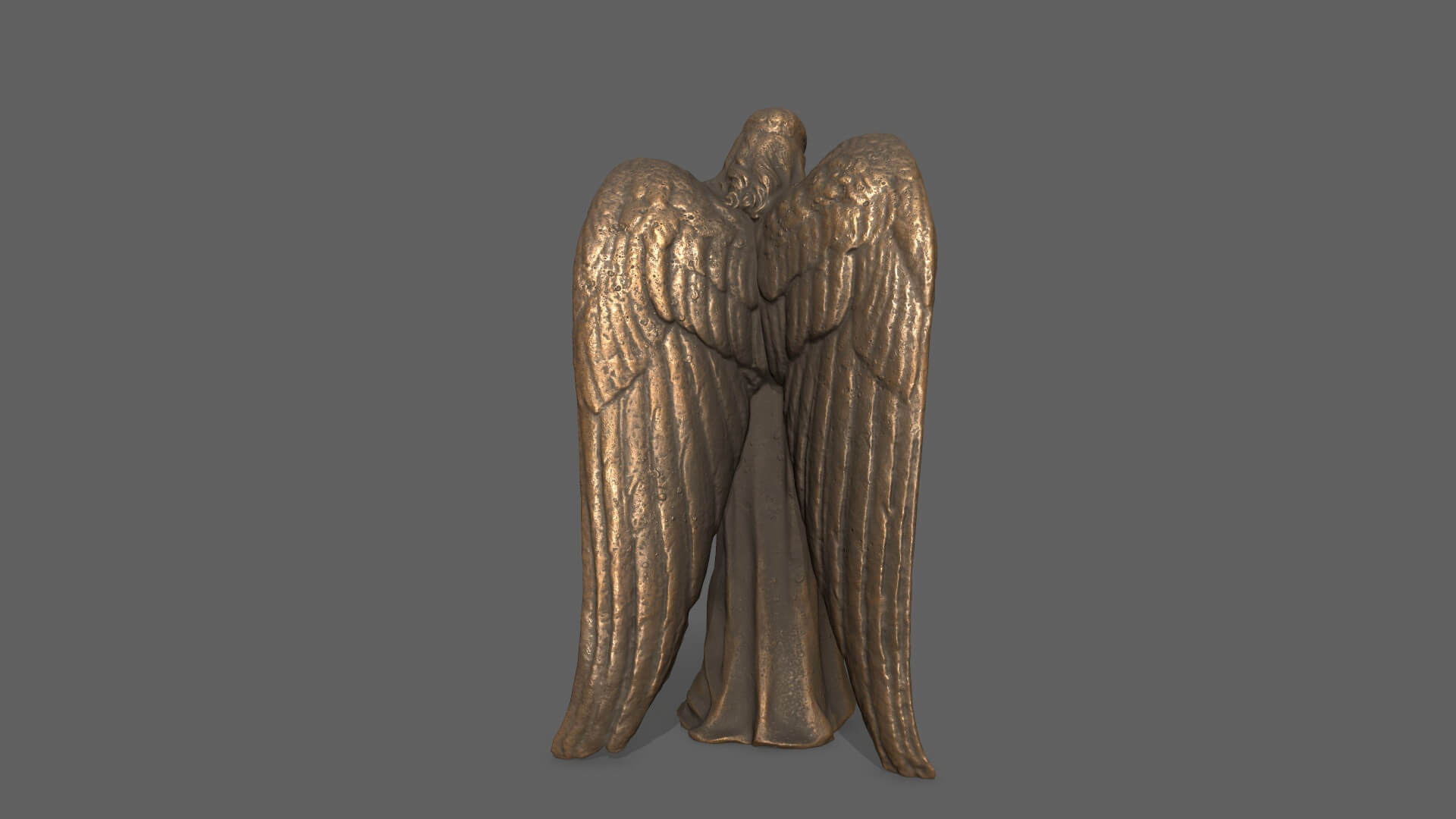 Angel Statue - 3D Model by Gizem Dilara Tek