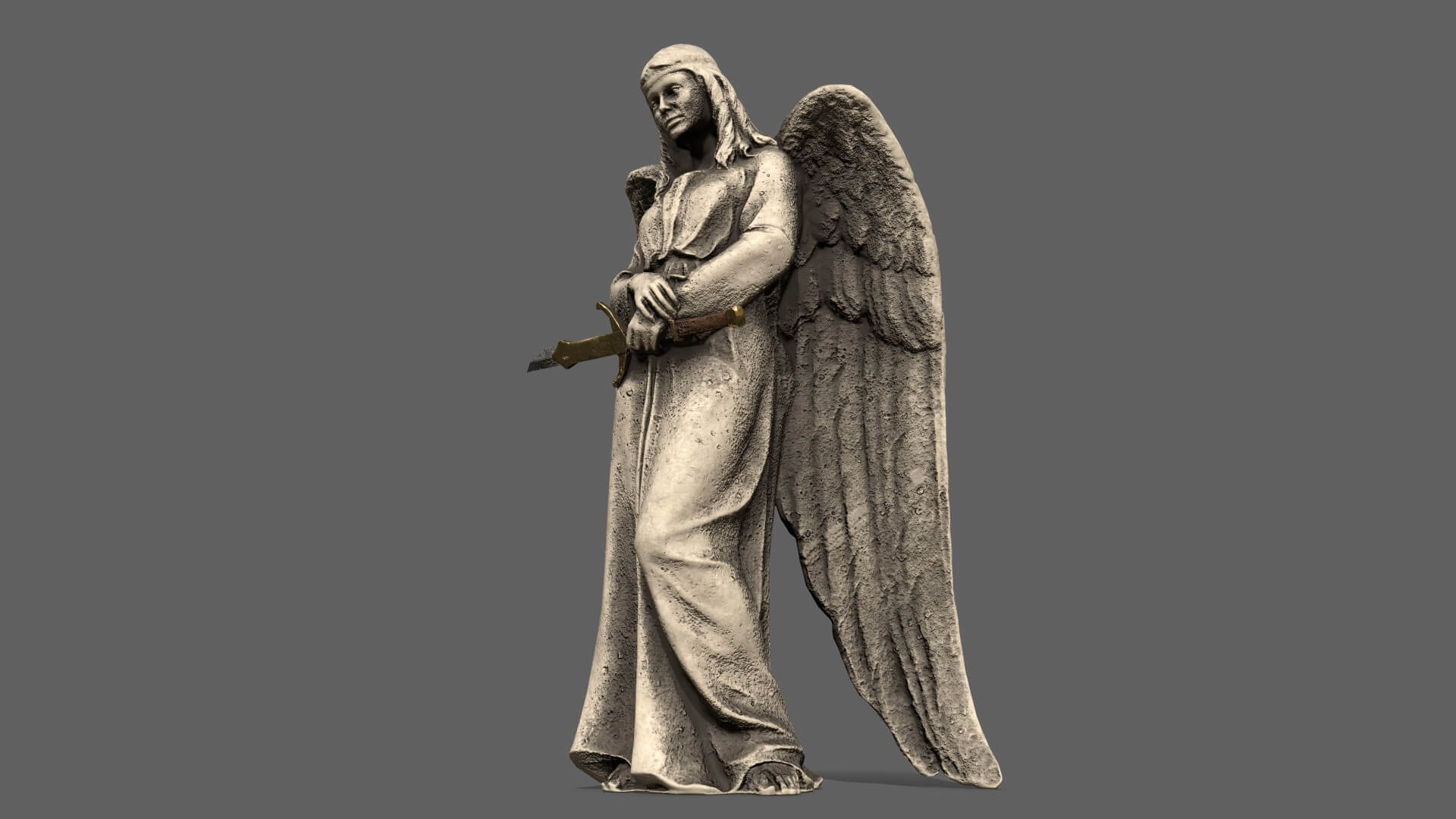 Angel - 3D Model by Gizem Dilara Tek