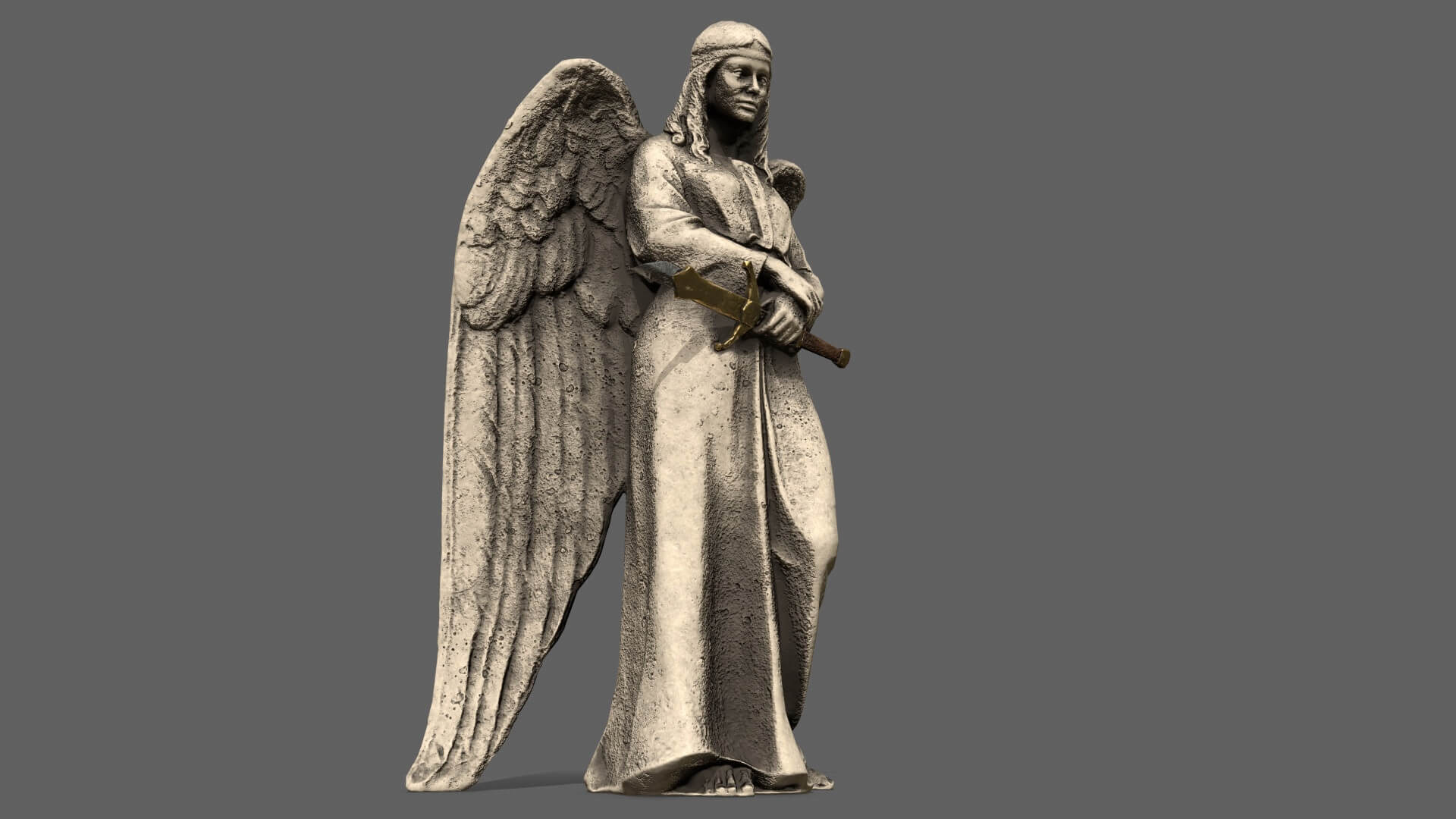 Angel - 3D Model by Gizem Dilara Tek